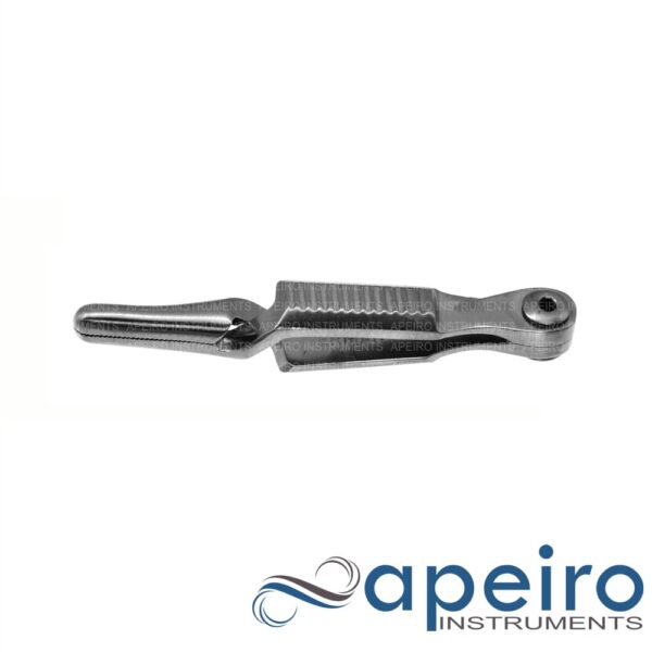 Serrefine Curved 10mm Serrated Jaw 3.5cm Length