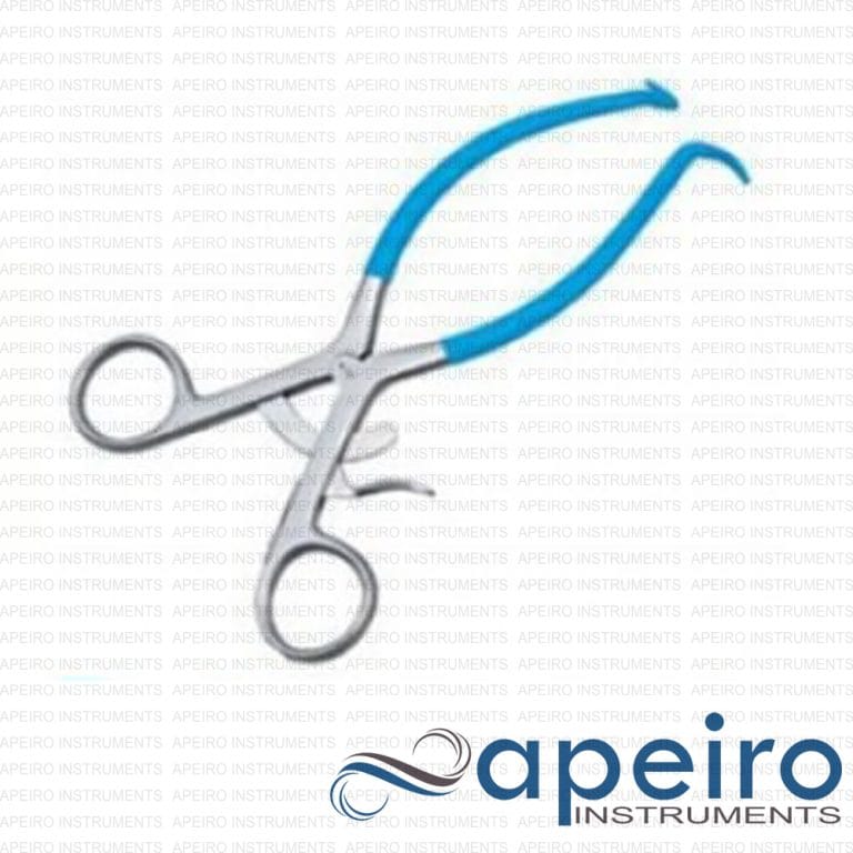 Gelpi Retractor Blue Coated, Sharp Prongs