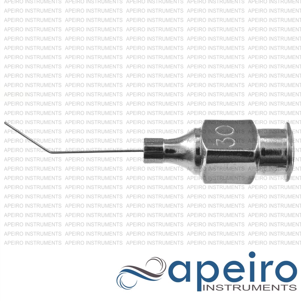 Air injection cannula- 21 gauge- 5.0mm from bend to tip
